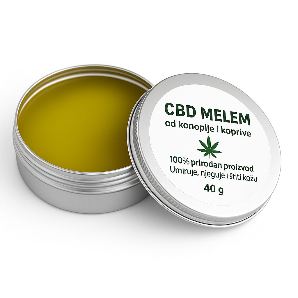 CBD melem od konoplje i koprive 30 ml – OPG Kona